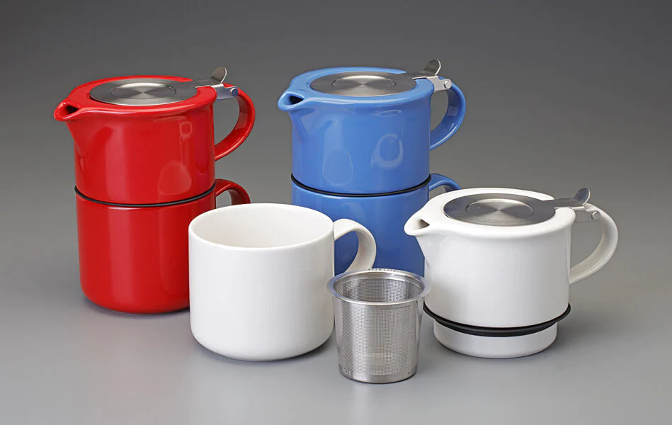 Bulk For Life Tea-for-One Teapots | Compact & Stylish – Mark T. Wendell ...