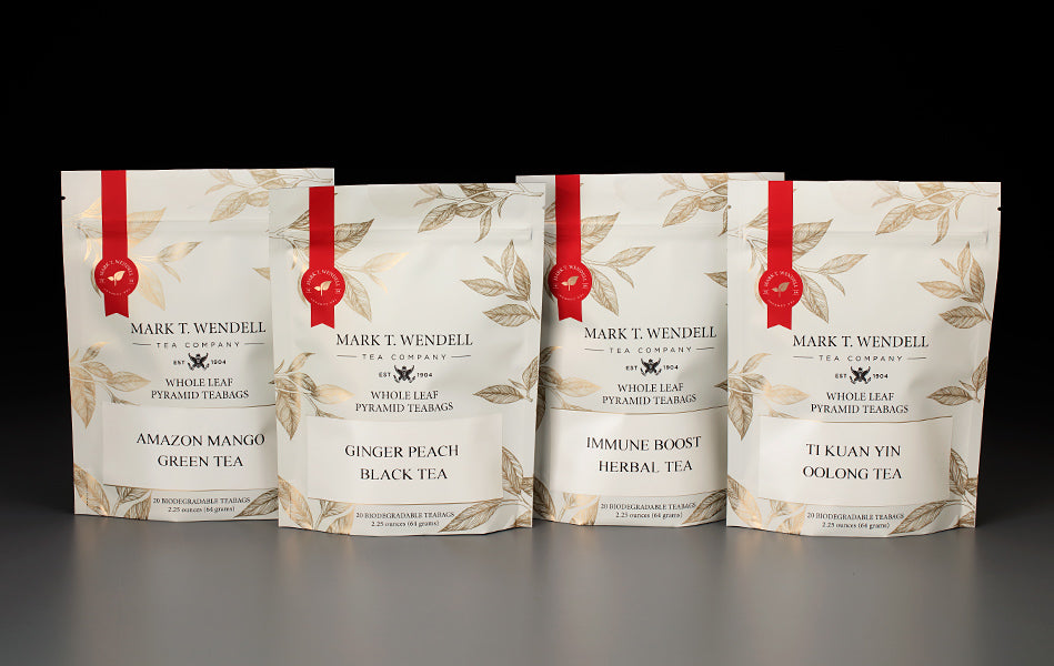 Biodegradable Whole Leaf Retail Teabags – Mark T. Wendell Tea Company ...